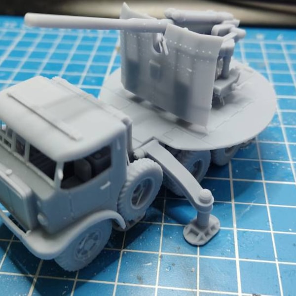 WWII ITALIAN - Breda 51 52 Coloniale Dovunque - 1/100 15mm 1/87 Ho 1/72 ...