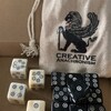 UNIQUE Pip Design Large Medieval Bone Dice Set (qty 5) - Mat Cauthon's ...