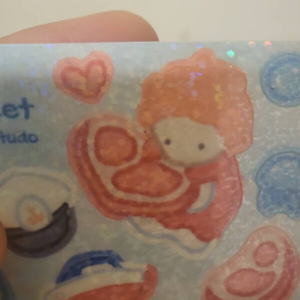 Ponyo Sticker Sheet Holographic Sticker Sheet - Etsy