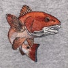 Redfish / Red Drum Embroidery Design - Etsy