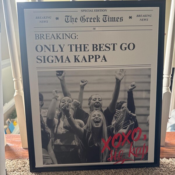 Custom College Wall Art - Any School | Digital Download | Custom ...