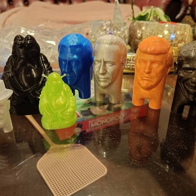 THE SUSSY GRIMACE Grimace as Among Us Imposter 3D Printed Mcdonalds ...