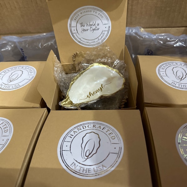 Personalized Oyster Jewelry Dish, Custom Wedding Gift, Trinket Dish ...