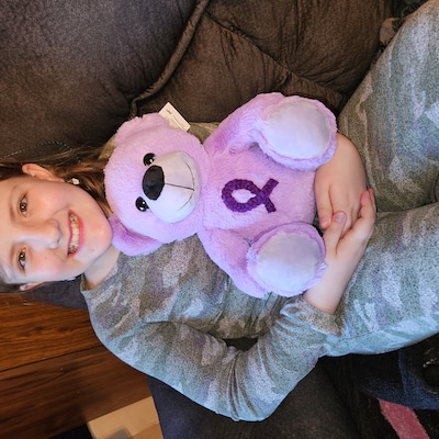 Chiari Malformation zipperhead Awareness 12 Bear Purple, Awareness ...