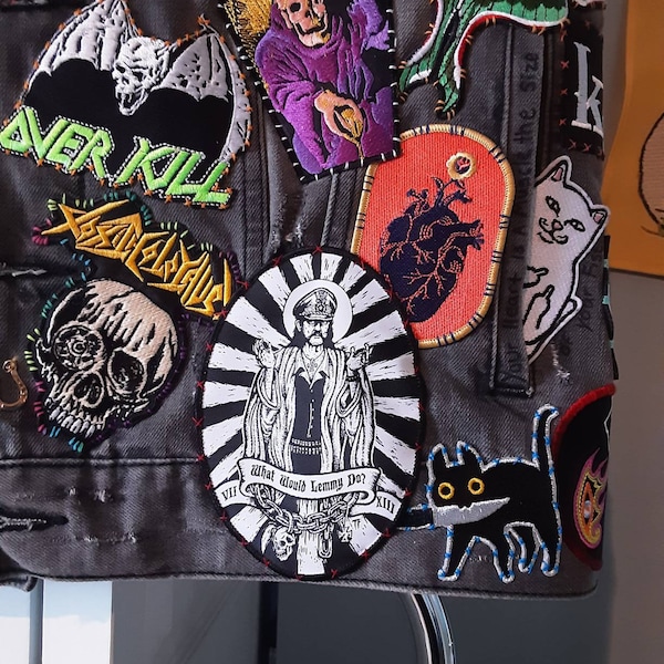 What Would Lemmy Do Woven Patch by Seven 13 Productions Motorhead Ace ...