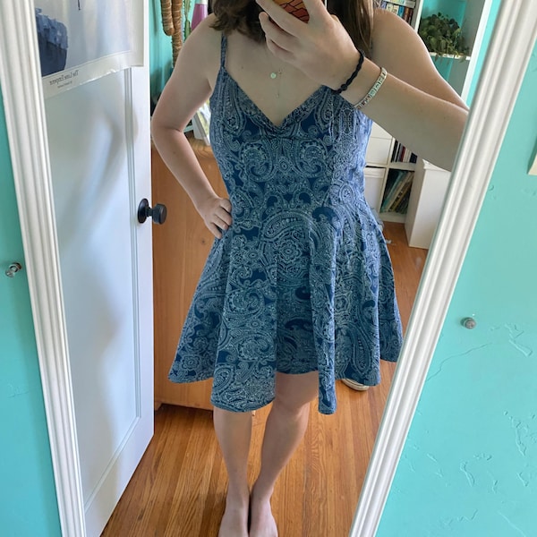 Easy Dress Sewing Pattern | Flared Circular Skirt Pattern | Mini Dress ...