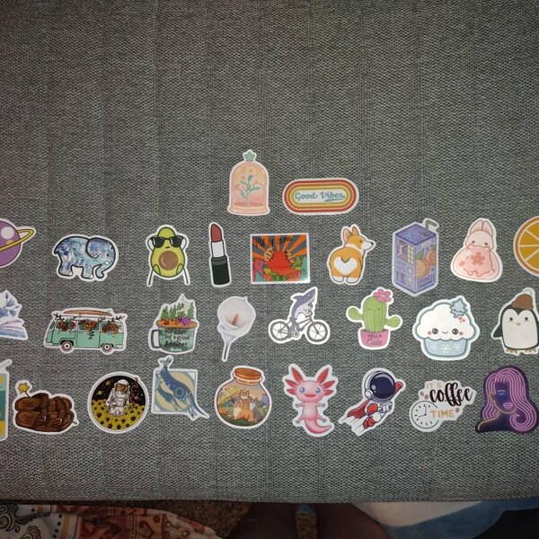 12 PCS Cute Caterpillar Sticker Pack | Caterpillar Sticker | Animal ...