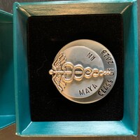 Nursing Graduation Pin RN Pin BSN Nurse Pin Personalized Custom Pin for ...