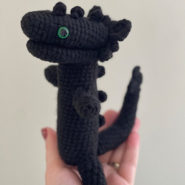 Crochet Dancing Toothless Meme Amigurumi (dancing Dragon) Instant ...