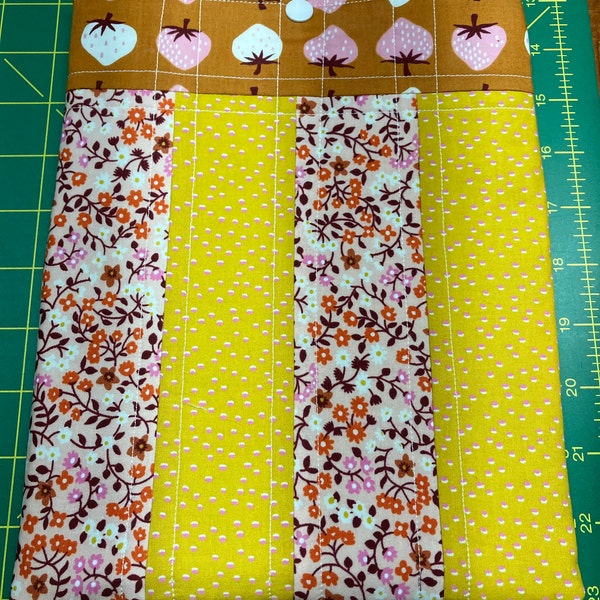 Patchwork Book Sleeve Sewing Pattern (PDF Pattern) - Etsy