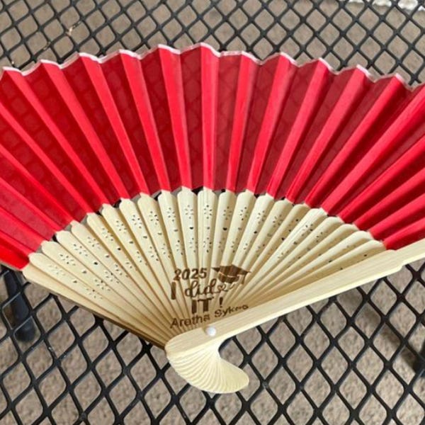 Personalized Hand Fans Bulk Wedding Party Favors Gifts for Guest ...