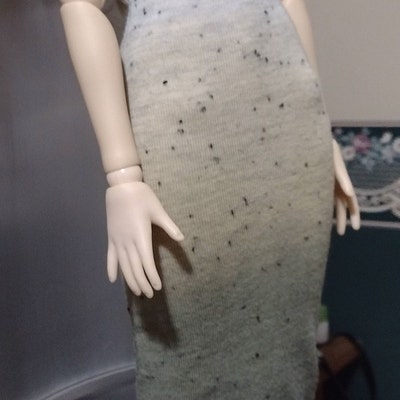 1:12 12th Scale Gown Dress Shirt EASY Paper PATTERN for Action Figures ...