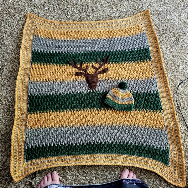 Crochet Pattern - INSTANT PDF DOWNLOAD - Crochet Deer - Boho Buck ...