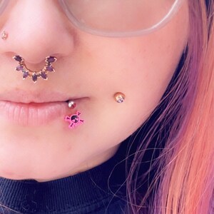 Minimalist Tongue Stud Cool Tongue Ring Titanium Steel - Etsy