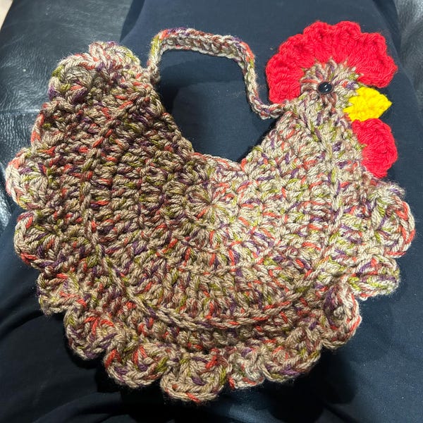 Crochet Chicken Bag Pattern Only U.S Terms - Etsy