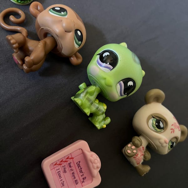 Authentic Lps Littlest Pet Shop Dog Figures - Etsy