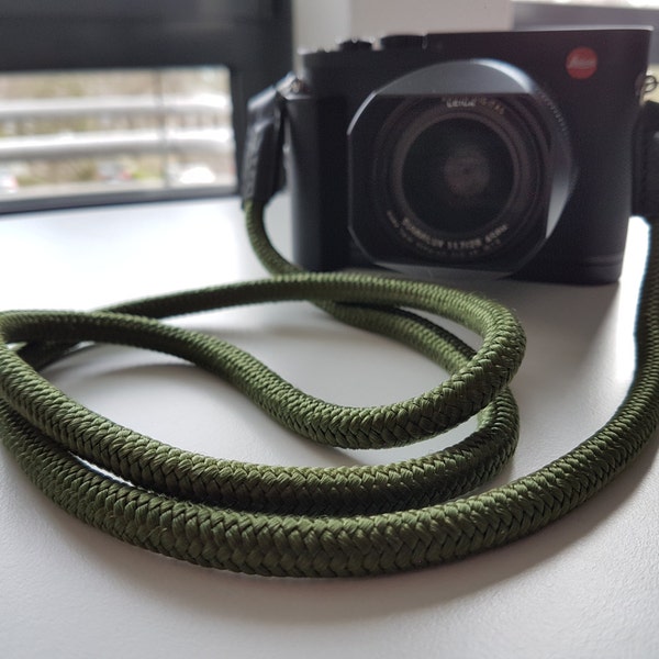 11mm Climbing Rope Camera Strap hunter Python - Etsy
