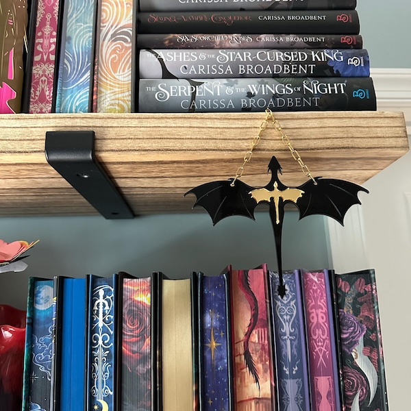 Demon Hand Book Stand | 3D Printed Bookshelf Decor | Fantasy Bookish ...