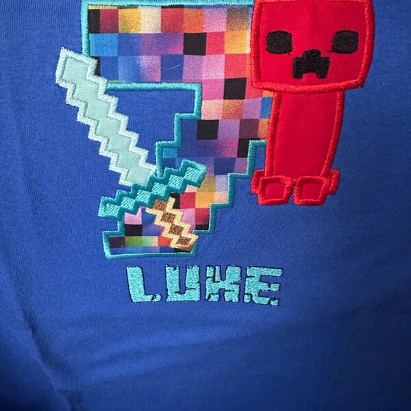 Ice Cream Name Shirt, Appliqued Ice Cream Shirt, Monogrammed Shirt ...