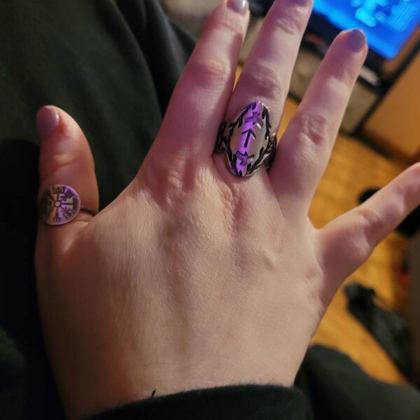 Raven Ring - Viking Ring - Rune Ring - for Women - Celtic Ring - Viking ...