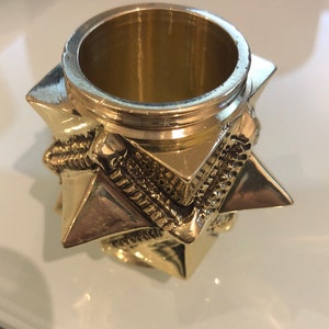 Medieval Knobbed Brass Mace Head 12th-14thc Lost Wax Cast mace 3 - Etsy