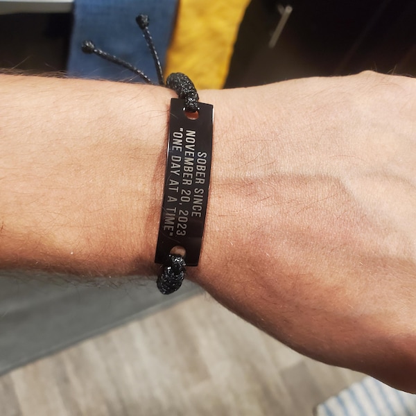 Custom Gift for Graduation Bracelet class of 2024 Personalized Engraved ...