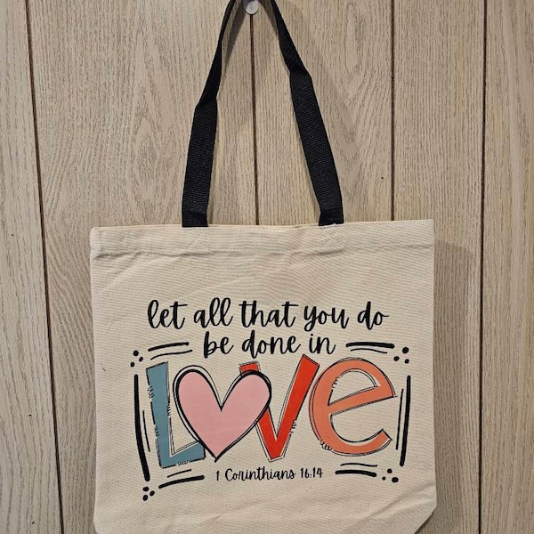 Love PNG Christian Valentines Sublimation Design Let All That You Do Be ...