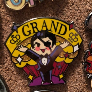 Yakuza 0 / Kiwami Glitter Enamel Pins: Bakamitai, Goromi, Cinderella ...