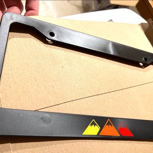 Student Driver License Plate Frame Jdm Kdm Safe Driving Decal Driving ...