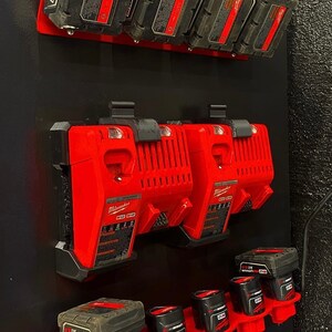 Wall Mount for Dewalt DCB102 Charger With Optional Battery - Etsy