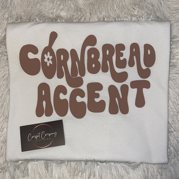 Cornbread Accent PNG Funny Southern Country Digital - Etsy