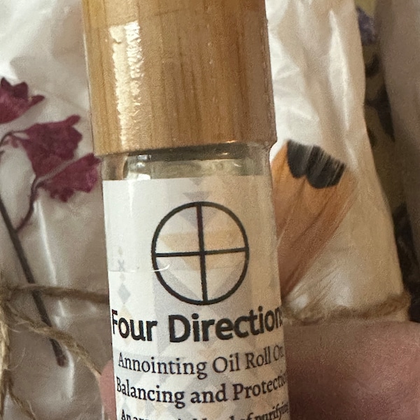 Four Directions Essential Oil Roll on - Grounding and Protection ...