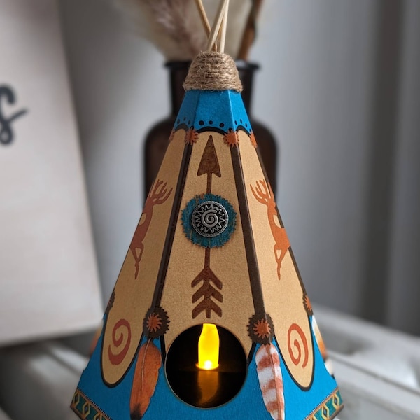 Teepee Tea Light Decorations - Etsy