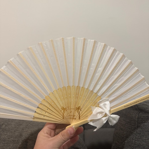 Personalized Baby Shower Fans Favor for Guest/custom Baby Fans/baby ...