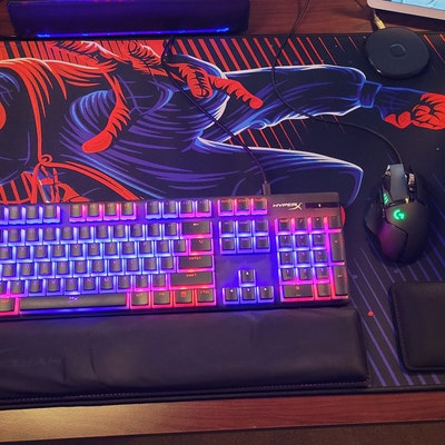 Rainbow World Map Desk Mat Shabby Chic Mouse Pad Mouse Pads - Etsy