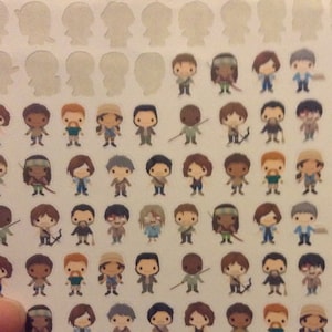 TWD Zombie Apocalypse Stickers - Etsy