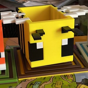 Minecraft Chest Storage Box 3D Print Table Top Organiser - Etsy