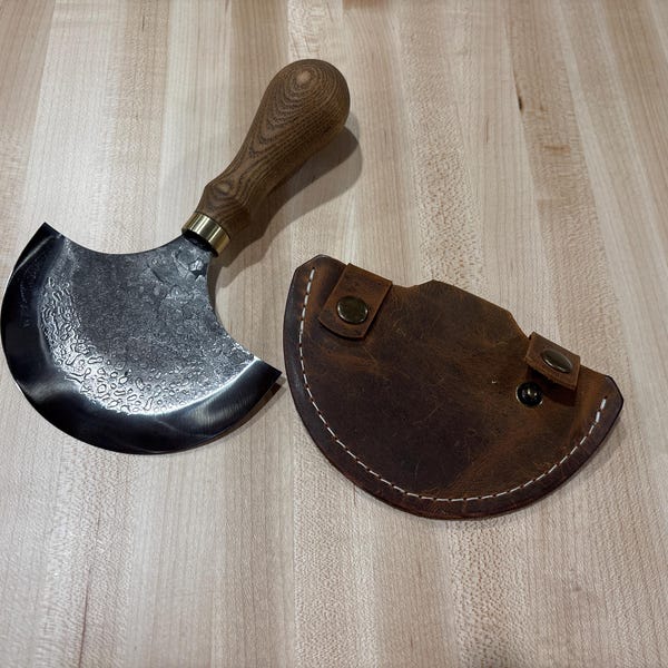 Set of 3 Wood Carving Gouge With Leather Case. Chisels for Woodworkers ...