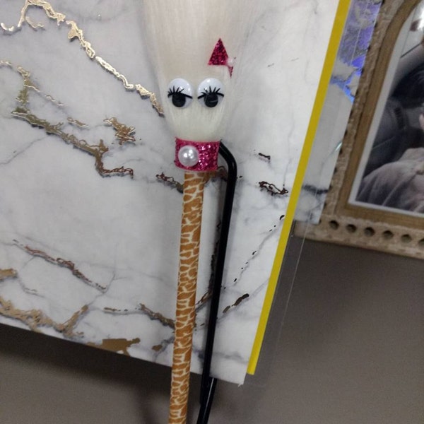 4 Fuzzy Pencils - Stocking Stuffer - Retro Gift - Valentine Gift - Fun ...