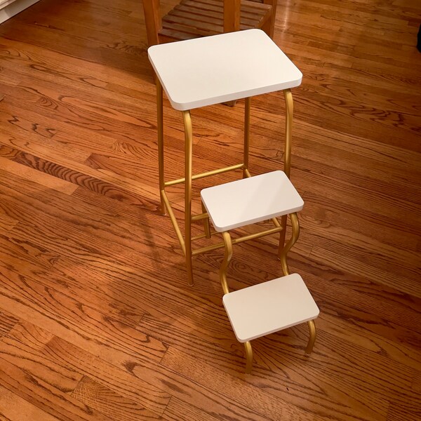 Folding Step Stool. Wood 3-step Ladder. Plant Stand. Bar Stool. Library ...