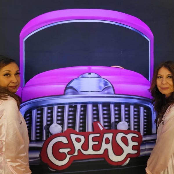 Grease Lightning PINK Car Photo Booth Prop - Trunk or Treat - Etsy