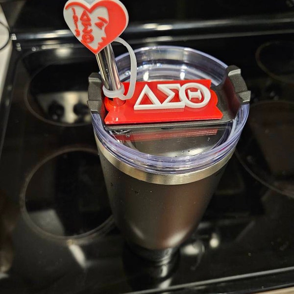 Delta Sigma Theta Straw Cover Stanley , Stanley Straw Cover, Stanley ...