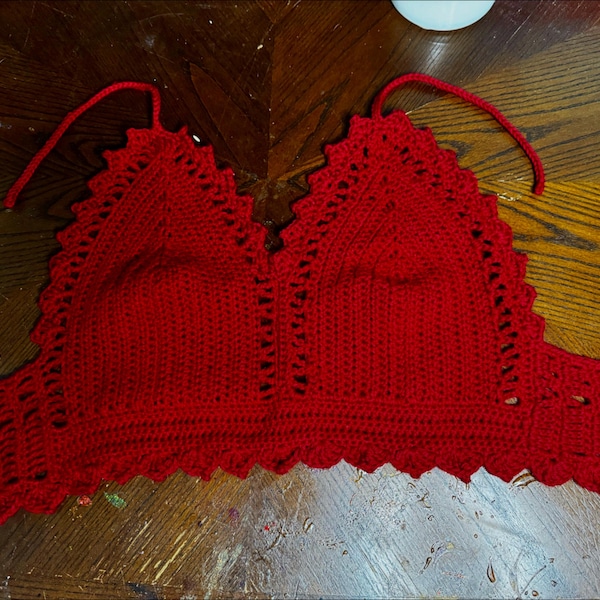 Flora Top Crochet PATTERN Boho Floral Crop Halter, Perfect for Summer ...