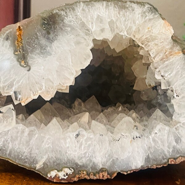 6.9 Lb Agate Geode - Geode - Quartz Geode - Polished Geode Half ...