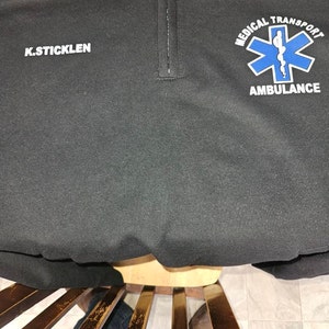 Personalized EMS EMT stars and Stripes With Custom Name or Dept - Etsy