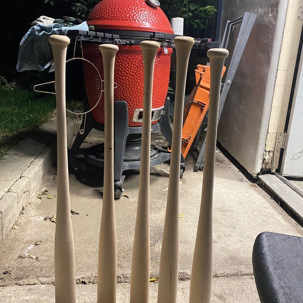 Cupped Blem Wooden Bats - Game Ready - Lot of 5 - Etsy