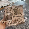 Baby Crinkle Square, Baby Giggle Square, Witches and Wizards, Burgundy ...