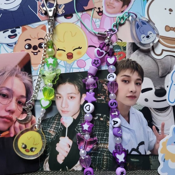 SKZOO Stray Kids Beaded KEYCHAINS - Etsy