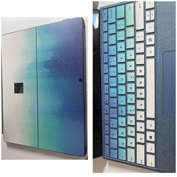 Surface Pro 9 8 X 7 6 5 4 3 Surface Go 3 2 1 Decal Sticker Skin for ...
