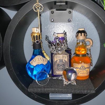 FINAL FANTASY Inspired FANTASIA Potion Bottle With Magical Swirling ...